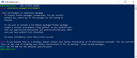 installing python library on raspbian bookworm os john hadikusumo