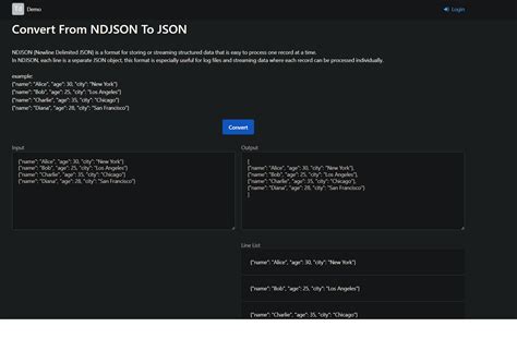 Ndjson To Json Overview O11 Outsystems