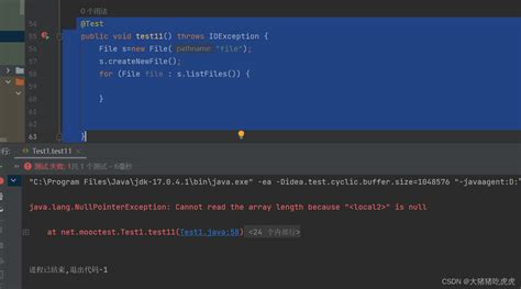 Listfiles为null原因listfiles方法返回为空 Csdn博客 Listfiles为null原因listfiles方法返回为空 Csdn博客