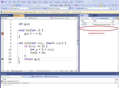 Improvements In Variable Visibility When Debugging C Team Blog