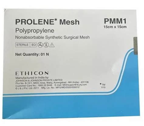 Ethicon Prolene Soft Polypropylene Mesh At Rs 2200box Polypropylene