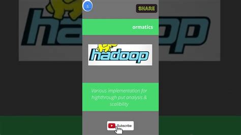 Hadoop For Biologists And Bioinformaticians Bioinformatics And Big