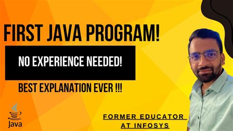 Start Coding With Java Create Your First Program Today Youtube