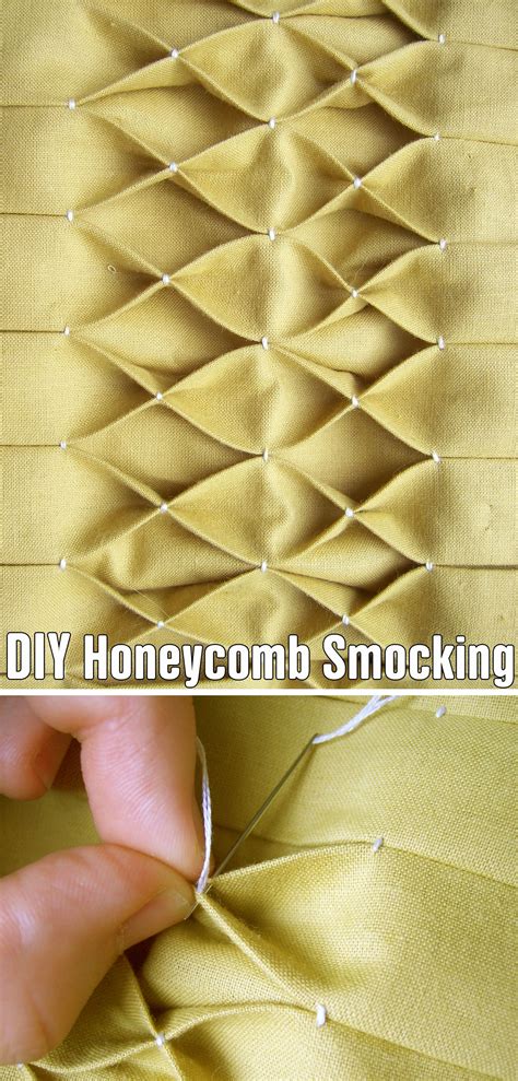 Honeycomb Smocking Tutorial ~ Diy Tutorial Ideas