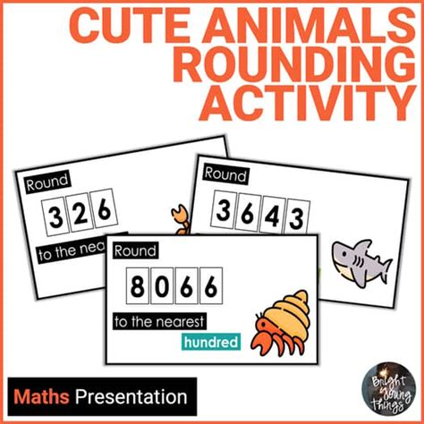 Rounding Numbers Activity Ppt Cute Animal Theme No Prep 50 Questions Rounding Numbers Activity Ppt Cute Animal Theme No Prep 50 Questions