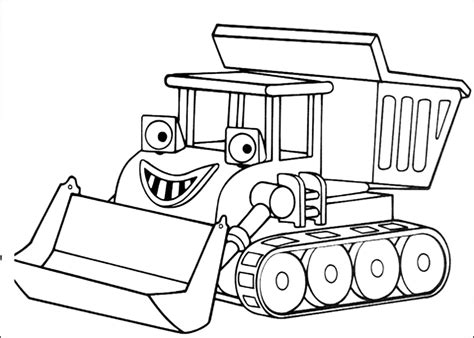 Bob The Builder Coloring Pages Scoop