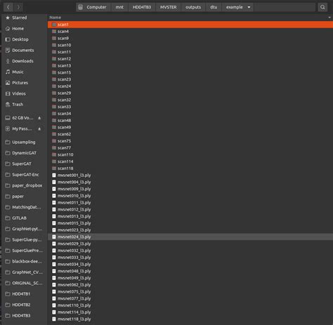 The Output Ply Could You Explain What Are They · Issue 8 · Jeffwang987mvster · Github