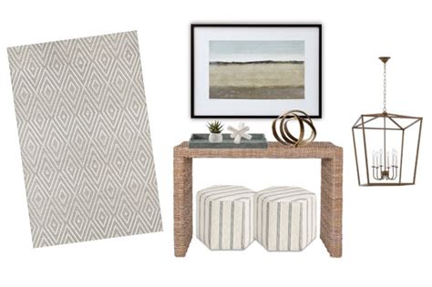 vignette styling console table styling bookcase styling fireplace