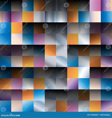 Abstract Square Seamless Background Stock Vector Illustration Of Modern Digital 37428585