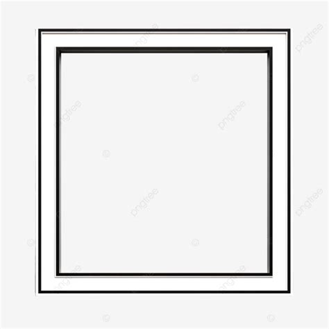 간단한 테두리 프레임 국경 액자 검은색 Png 일러스트 및 이미지 에 대한 무료 다운로드 Pngtree
