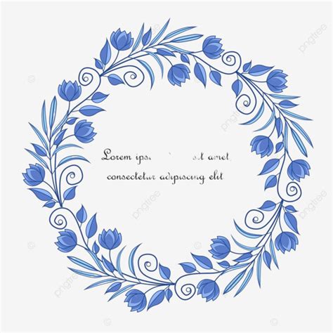 Vector Flowers Frame Header Wedding Design Vector Header Wedding