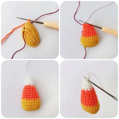 Candy Сorn 💛🧡🤍 Crochet Patern