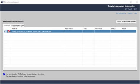 Tia Portal Not Updating Any More Rplc