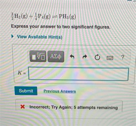 Solved Use AG Values From The Table To Calculate The Chegg Com