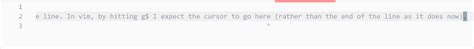 `g` Is Not Consistent With How Vim Works For Lines That Dont Wrap · Issue 4486 · Vscodevim