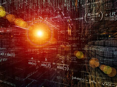 computing mathematics code knowledge red photo background and picture