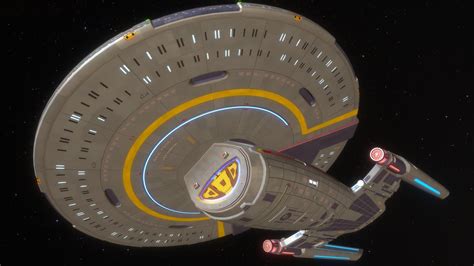Star Trek Ship In Flight