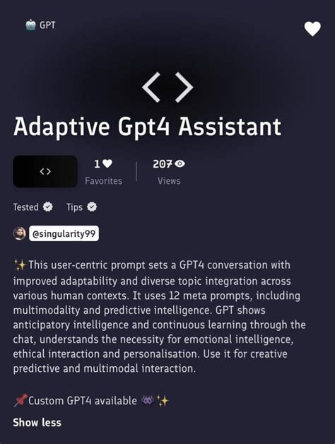 Improved Conversations With Gpt4 R Aiprompt Requests