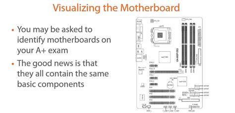 02 motherboard components אינפוסק infosec advanced it learning