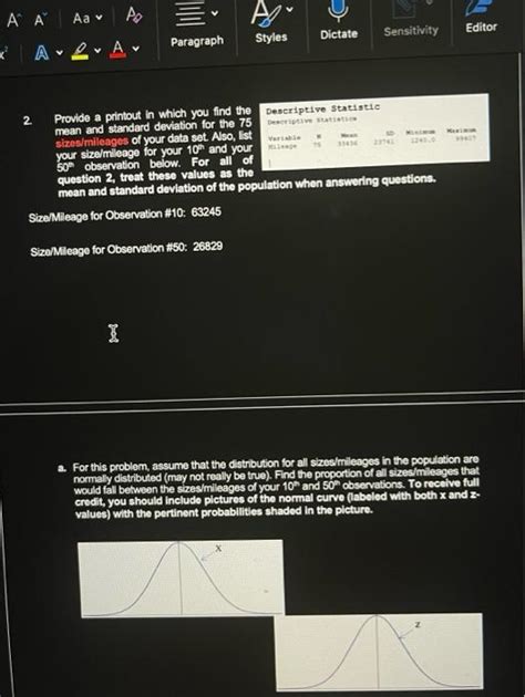 Solved Α Α΄ Aa V A Ą Editor Styles Dictate Sensitivity