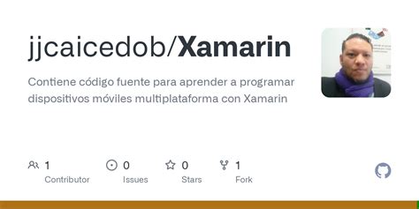GitHub jjcaicedob Xamarin Contiene código fuente para aprender a programar dispositivos