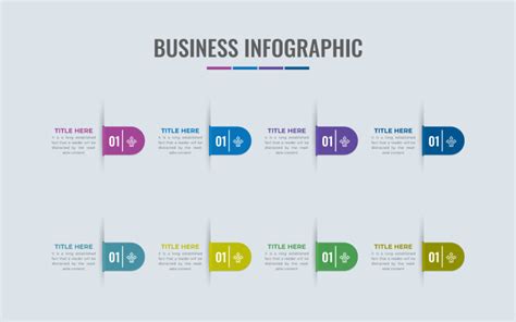Business Data Presentation Infographic Templatemonster