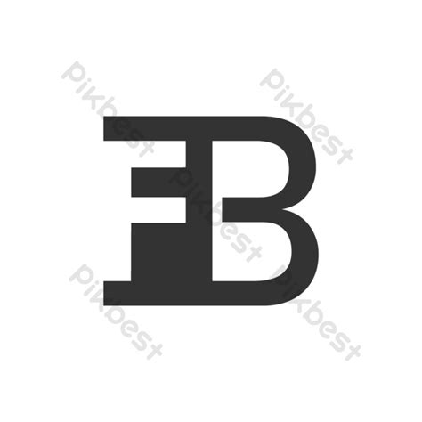 Icono De Plantilla De Bf De Redes Sociales De Diseño De Logotipo De Fb