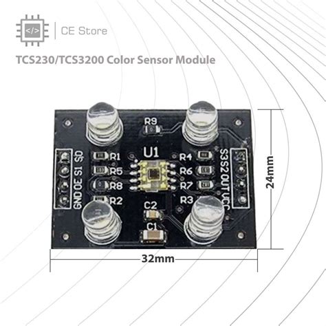 Tcs230 Tcs3200 Color Sensor Module Ce Store