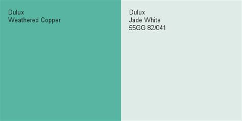 Dulux Weathered Copper Vs Farrow And Ball Lime White Comparison