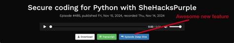 Michael Kennedy On Linkedin Introducing Episode Deep Dives At Talk Python