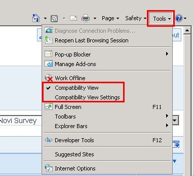Configure Internet Explorer