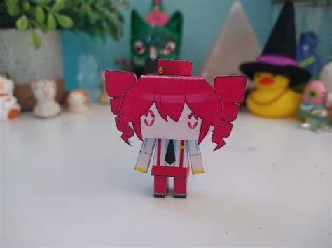 Kasane Teto Mesmerizer Papercraft Custom Paper Dolls Paper Doll