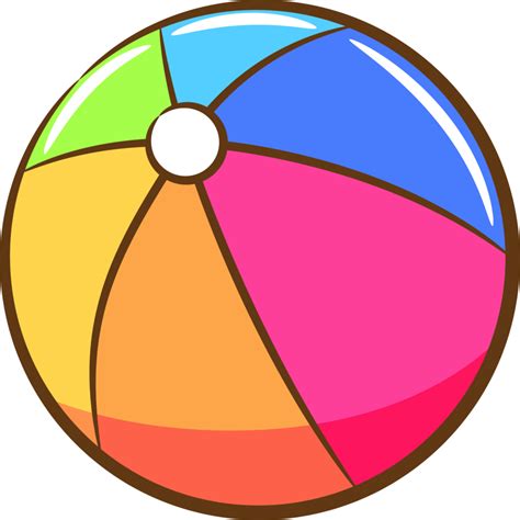 Beach Ball Png Graphic Clipart Design 19806685 Png 350x350