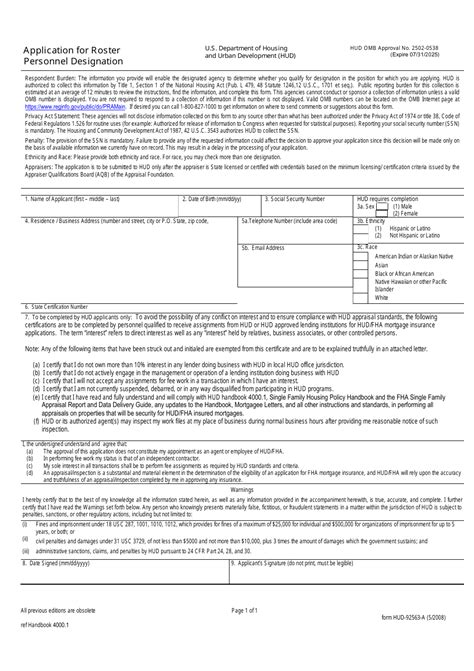 Form Hud 92563 A Fill Out Sign Online And Download Printable Pdf