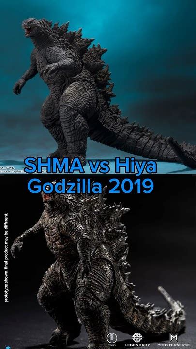 Shma Vs Hiya Toys Godzilla 2019 Godzilla Actionfigures Hiyatoys