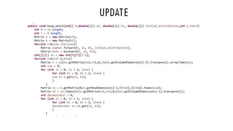 GitHub DeepthiSudharsan Baum Welch Java Baum Welch Algorithm In Java