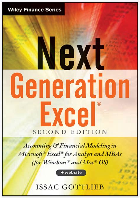 next generation excel modeling in excel for analysts and mbas 2nd