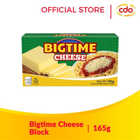 Cdo Bigtime Cheese 165g Shopee Philippines