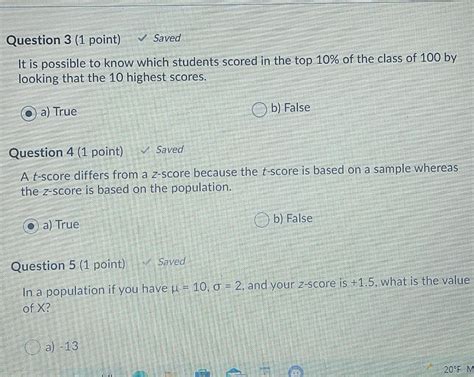 Solved Question 3 1 Point Saved It Is Possible To Know