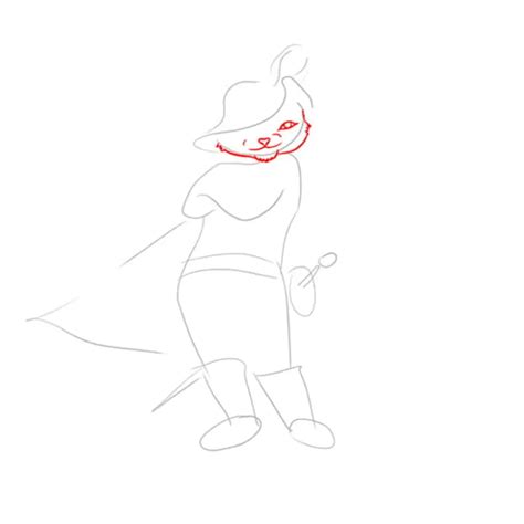 Как Нарисовать Кота В Сапогах 52 Фото