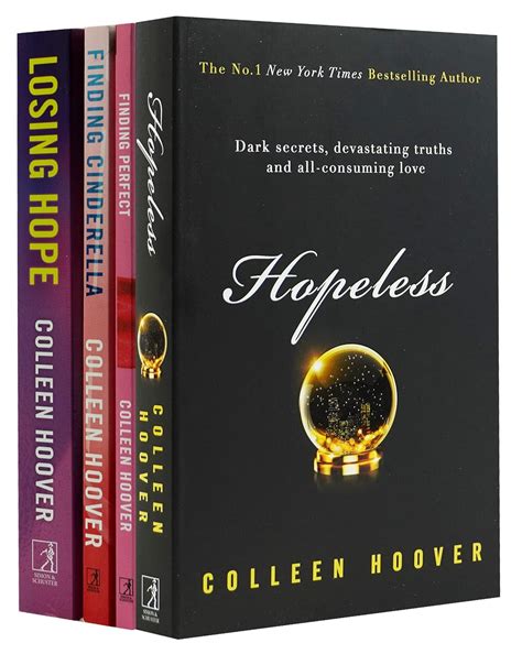 Hopeless Series By Colleen Hoover 4 Books Collection Set Losing Hope