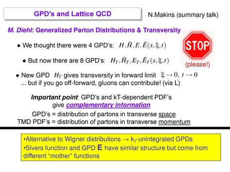 Transversity New Developments In Nucleon Spin Structure Ppt Download