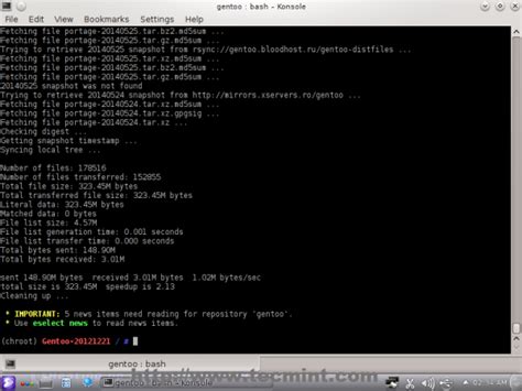 Gentoo Linux Installation Guide With Screenshots Part 2