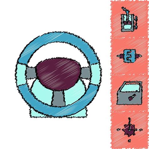 부화 벡터 아이콘 및 자동차 부품 컬렉션 Eps Ai Uidownload