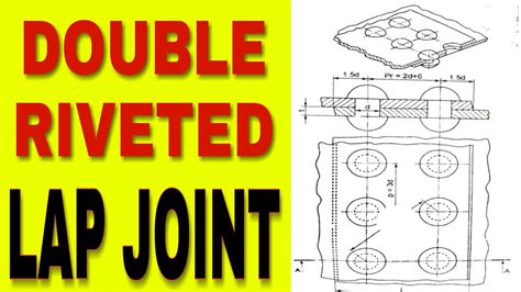 LAP JOINT Double Riveted CHAIN TYPE By Surender Sharma Rivets Video 6 YouTube