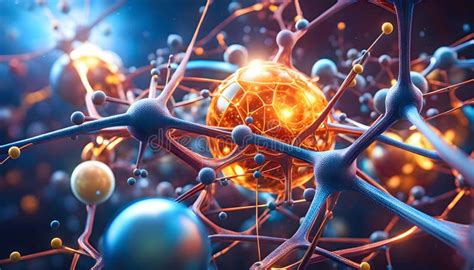 3d Rendering Of Molecular Compounds Scientific And Molecular Research