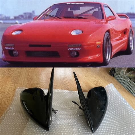 Re Amemiya Aero Mirrors For Mazda Rx7 Fc3s Ganador Kit 90s Jdm Veilside