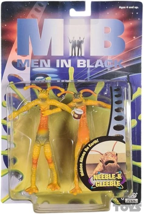Neeble And Gleeble Men In Black Galoob Op Kaart Old School Toys