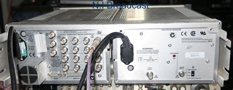 Tektronix 1705a Spectrum Monitor And 1741a N I Broadcast Ltd