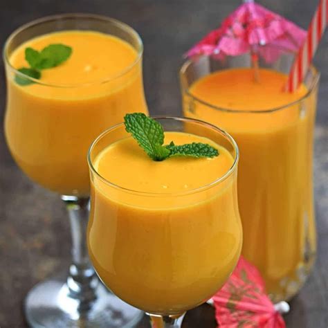 3 Ingredients Mango Lassi Lassi Recipes Mango Lassi Recipes Mango